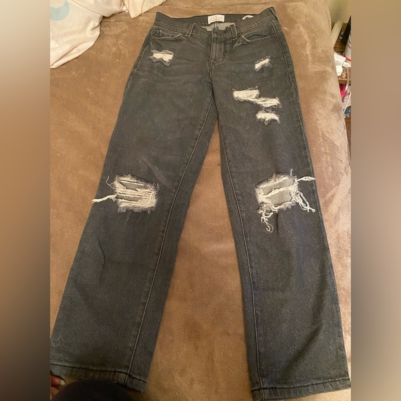 True Craft | Jeans | True Craft Cropped Baggy Straight Jeans | Poshmark